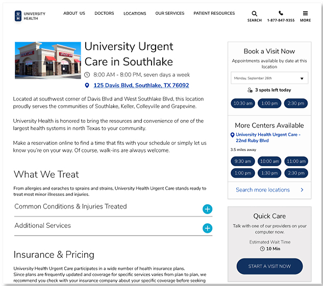 Smart Scheduling – DexCare
